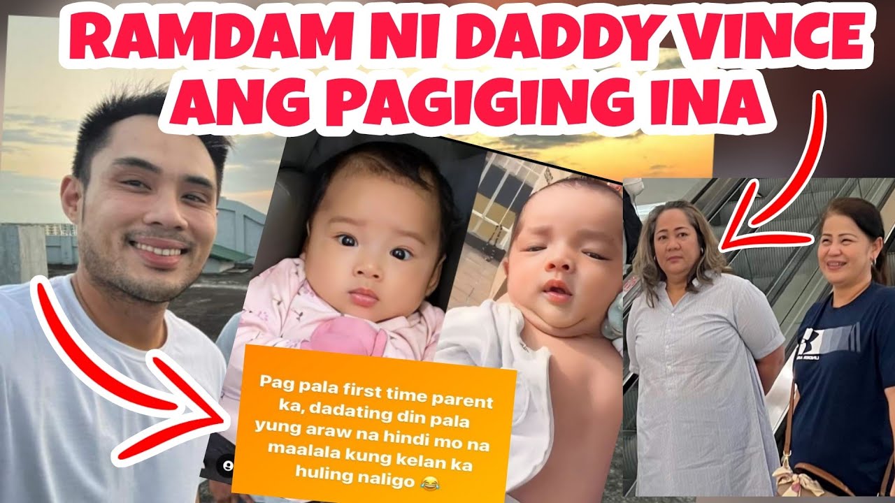 TEAM TARAH UPDATE.. DADDY VINCE RAMDAM ANG PAGOD NG ISANG MOMMY ...