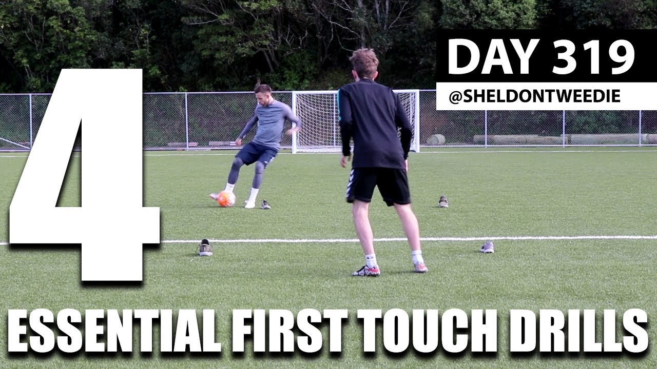 4 ESSENTIAL FIRST TOUCH DRILLS with BECOME ELITE - YouTube
