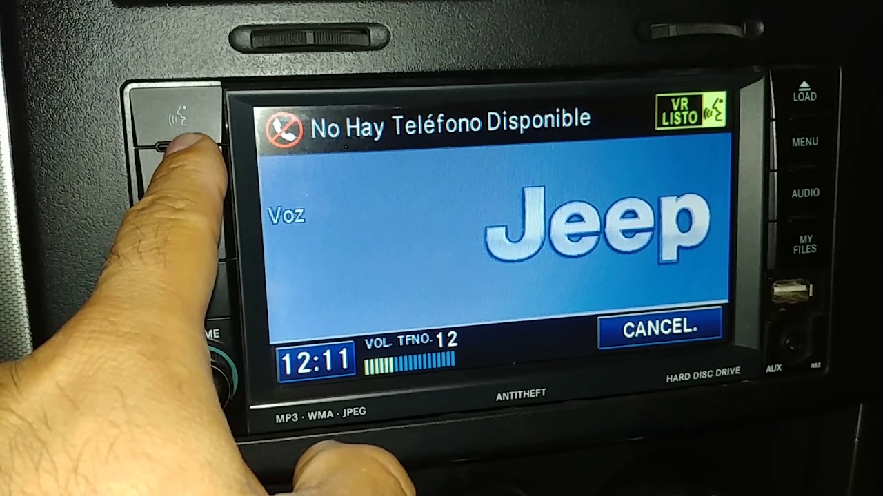 Radio Multimedia Mygig RB2 Jeep Dodge Chrysler Wrangler Uconnect - YouTube