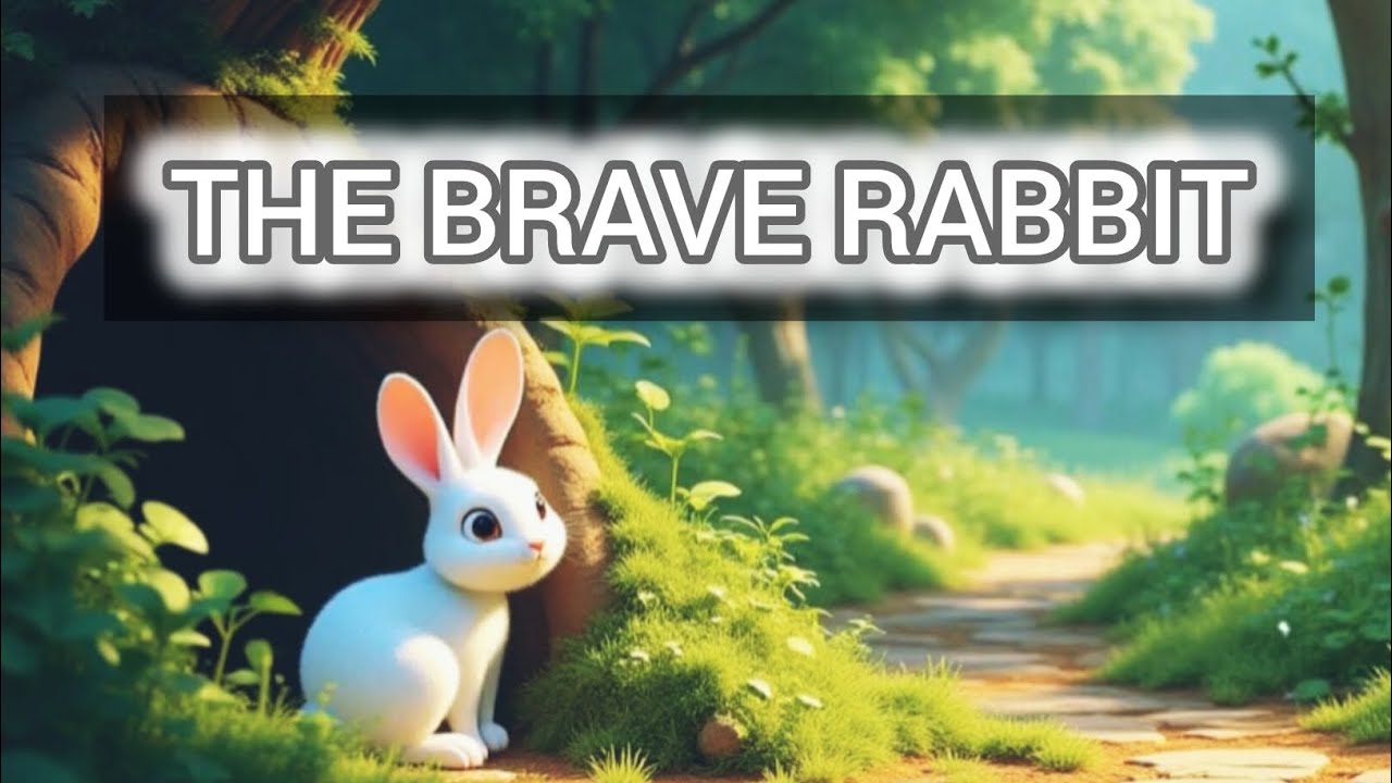 "The Brave Rabbit | Moral Story for Kids | Learn Courage and Friendship ...