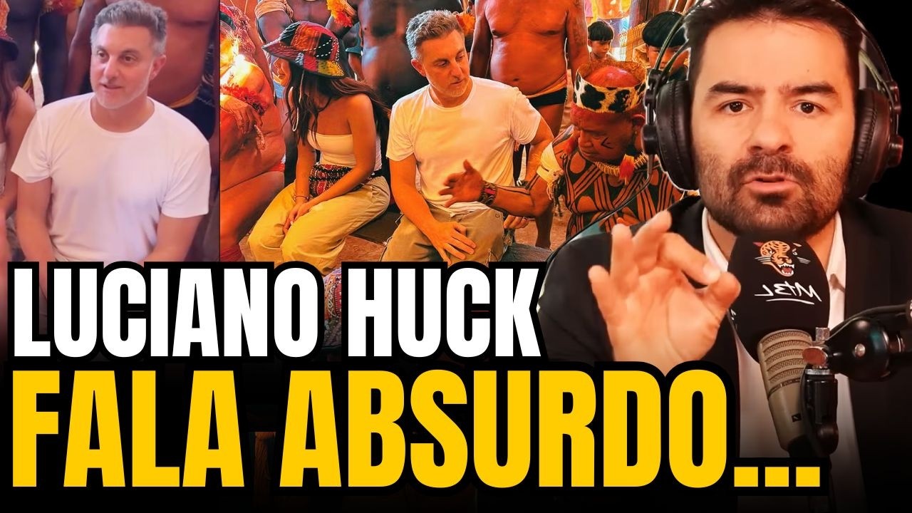 Arthur REAGE a POLÊMICA de Luciano Huck e Indígenas | E Detalhe ...