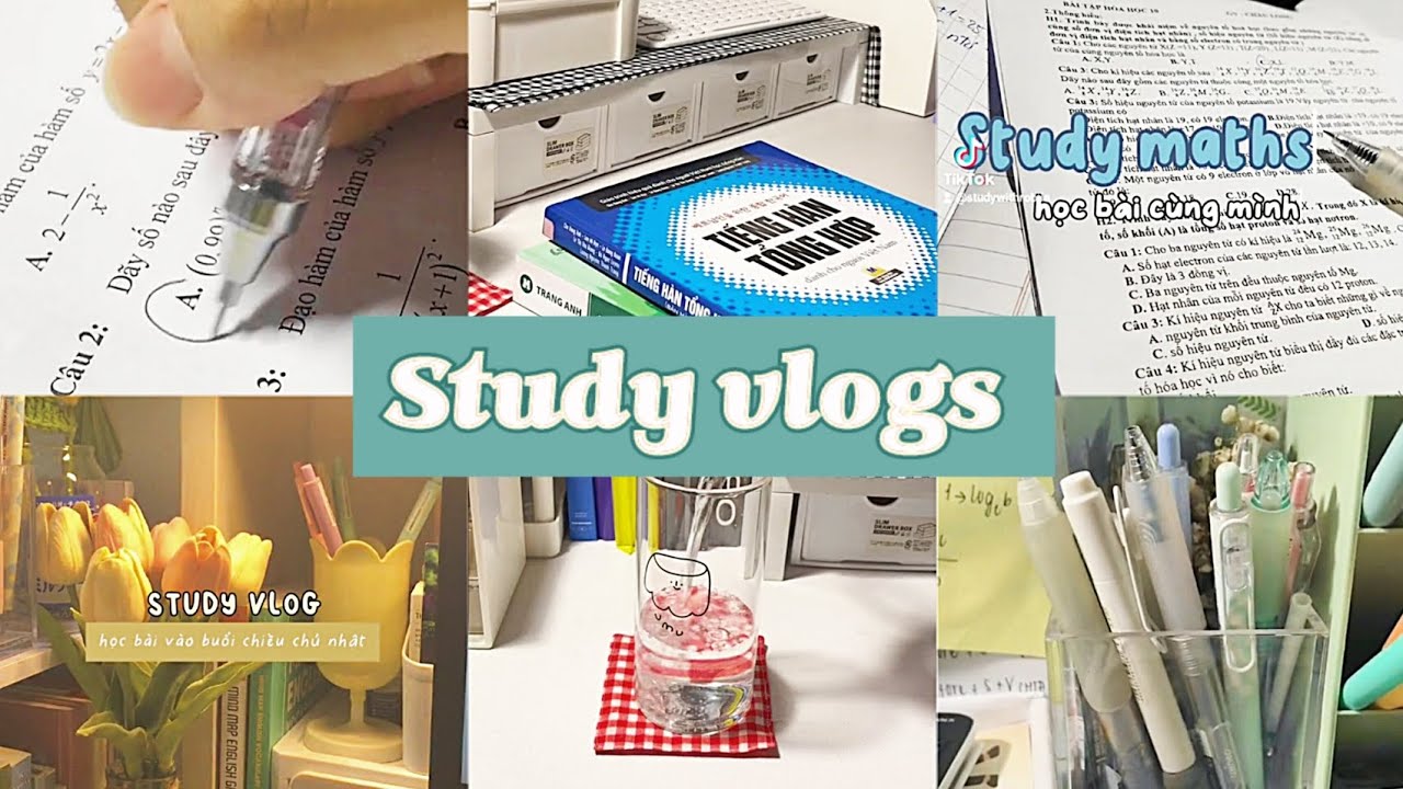Study vlogs 📖// Tổng hợp những video học bài động lực #study #fypシ #youtube #viral - YouTube