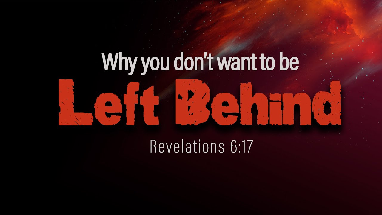 Why You Don't Want To Be Left Behind - YouTube