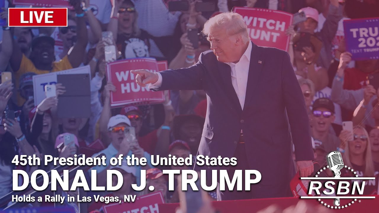 LIVE REPLAY: President Donald J. Trump Holds a Rally in Las Vegas, NV ...