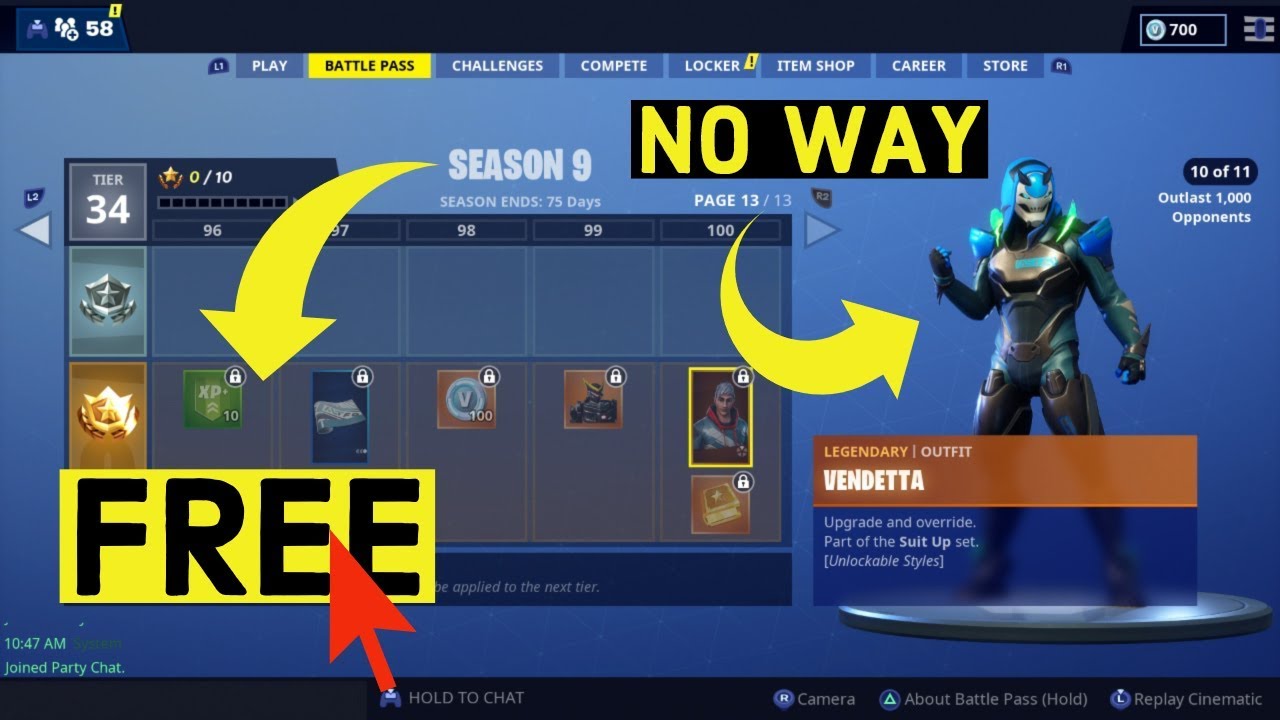"NEW" SEASON 9 BATTLE PASS (fortnite battle royale) - YouTube