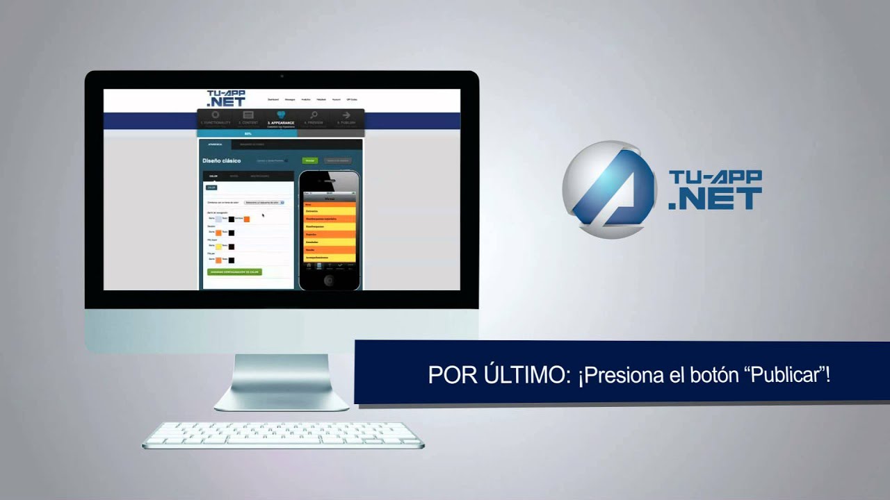 Crea tu app móvil fácilmente - Tu-App.net - YouTube
