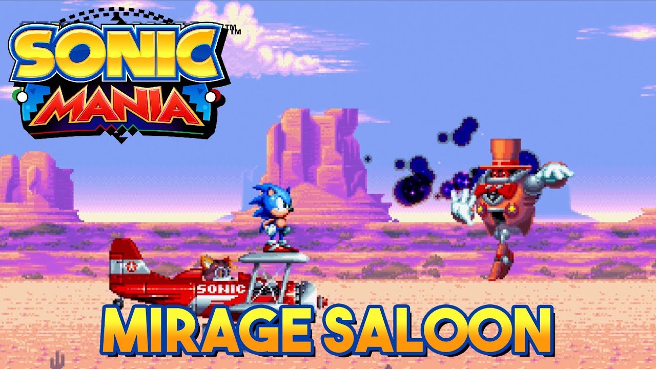 MIRAGE SALOON - Let's Play Sonic Mania - 8 - Walkthrough Gameplay - YouTube