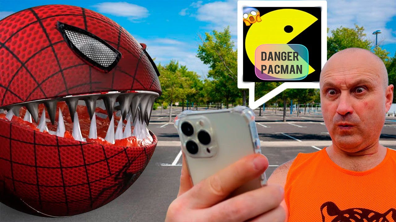 Angry Spider-Man Pacman Game Over - YouTube
