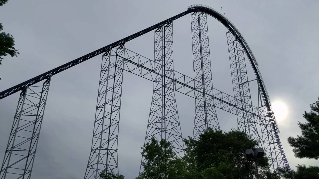 Millennium Force Drop - YouTube