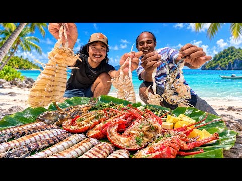 3 Days Catching & Eating Local Food in Kiribati 🇰🇮