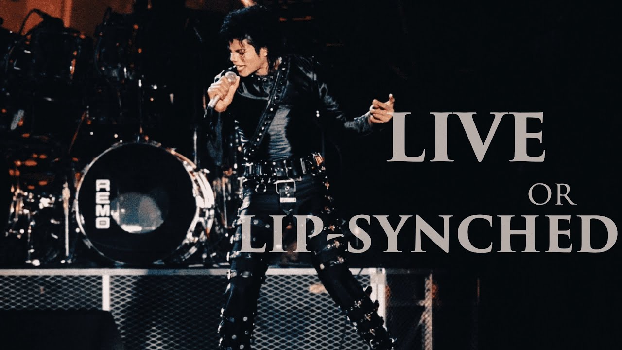 Was MJ singing live or lip-synching? #1 (1983-1991) - YouTube