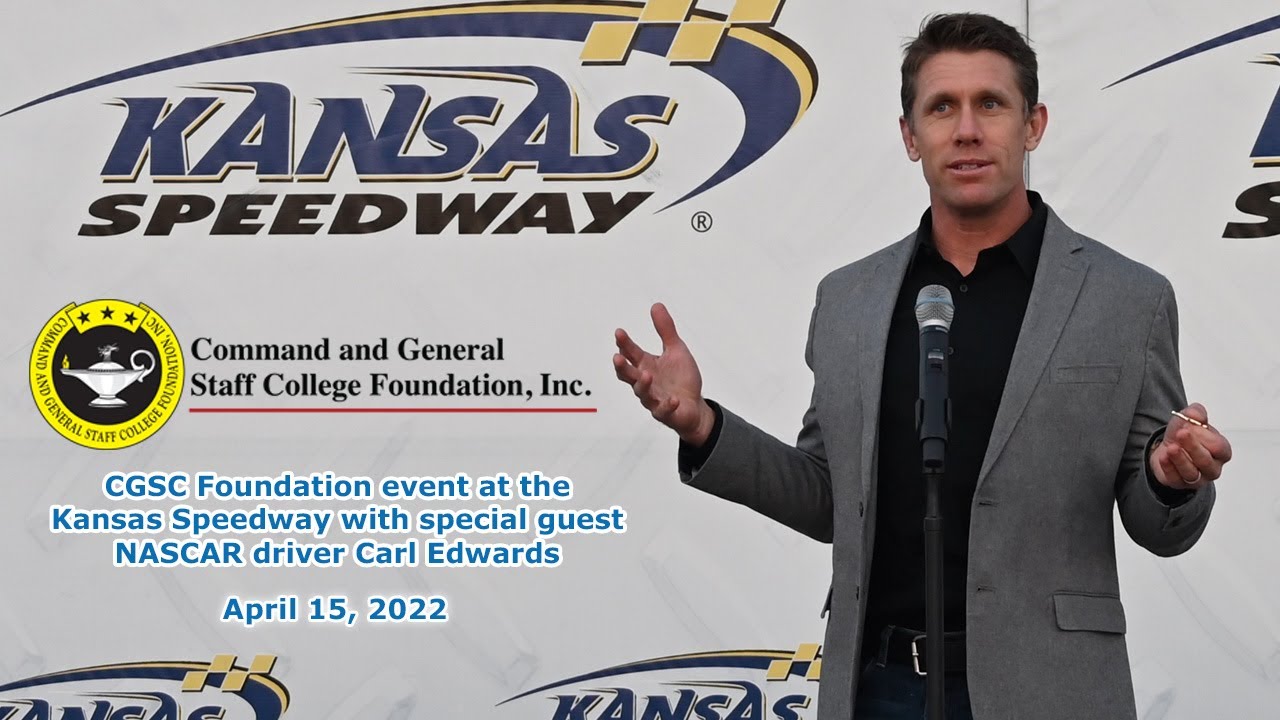Kansas Speedway Event – Carl Edwards Remarks - YouTube