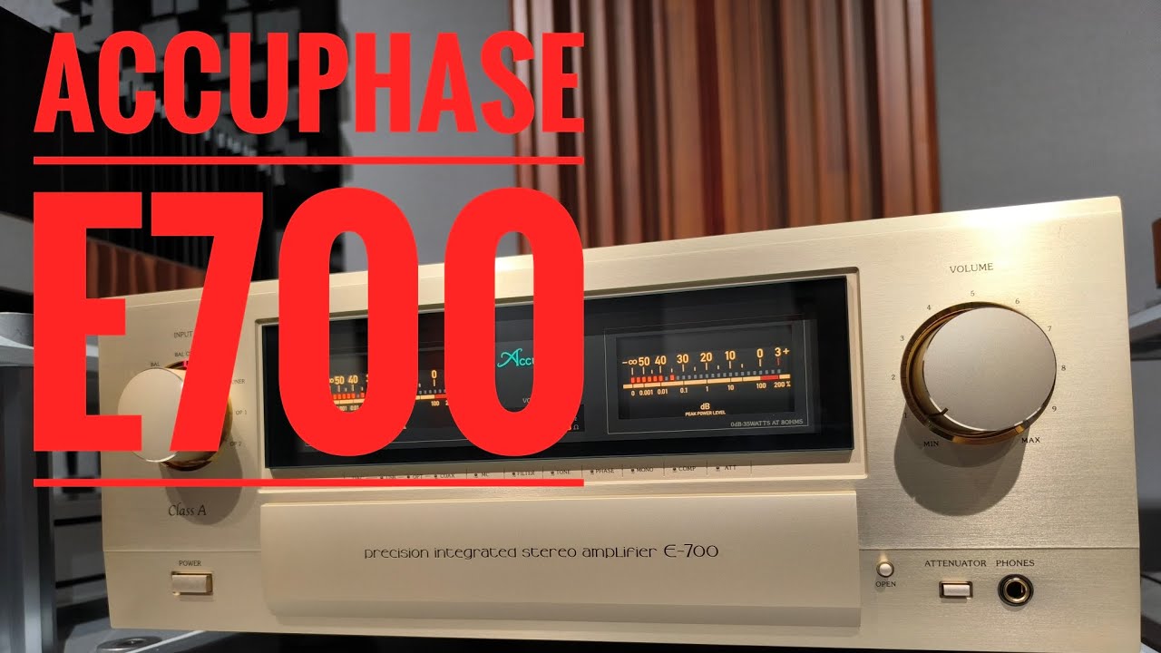 Accuphase E700 - YouTube