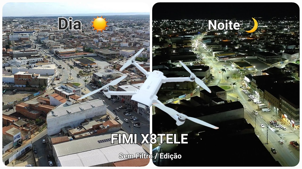 FIMI / X8 TELE / DIA E NOITE - YouTube