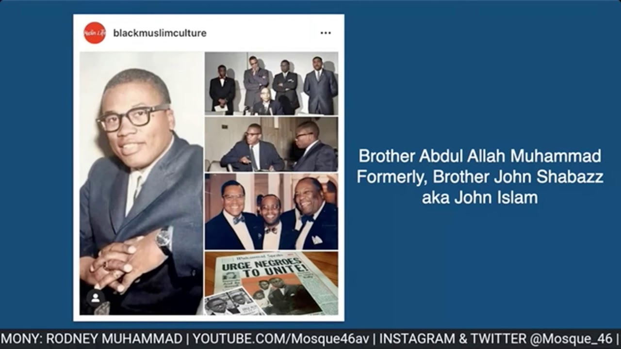 Elijah Muhammad shares wisdom with Abdul Allah Muhammad - YouTube