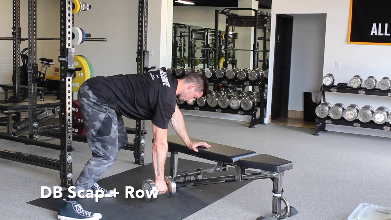 Db 1 Scap Row Youtube
