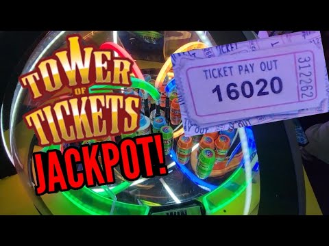 How To Win on the Tower Of Tickets Arcade Game | Tips & Tricks - YouTube