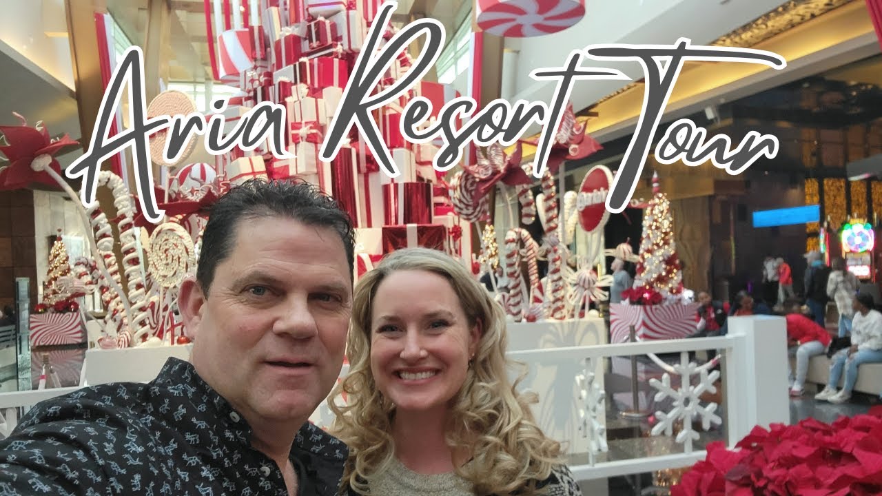 Full Aria resort tour with property map. Las Vegas. - YouTube