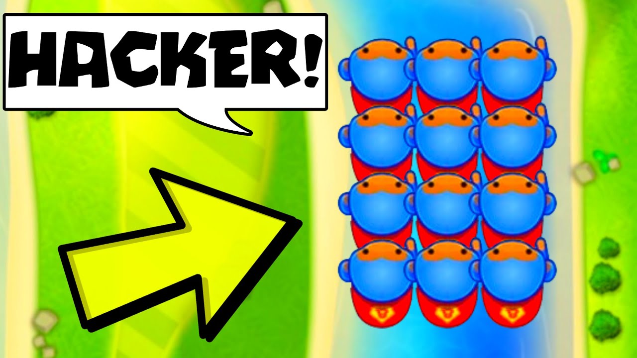 So I found a hacker in the highest arena and this happened... (Bloons ...
