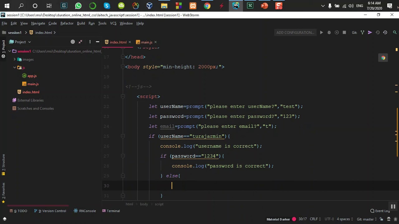 javascript-2020-part67 - YouTube