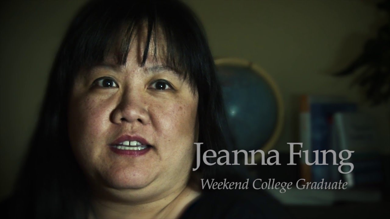 Jeanna Fung - Weekend College Testimonial - YouTube