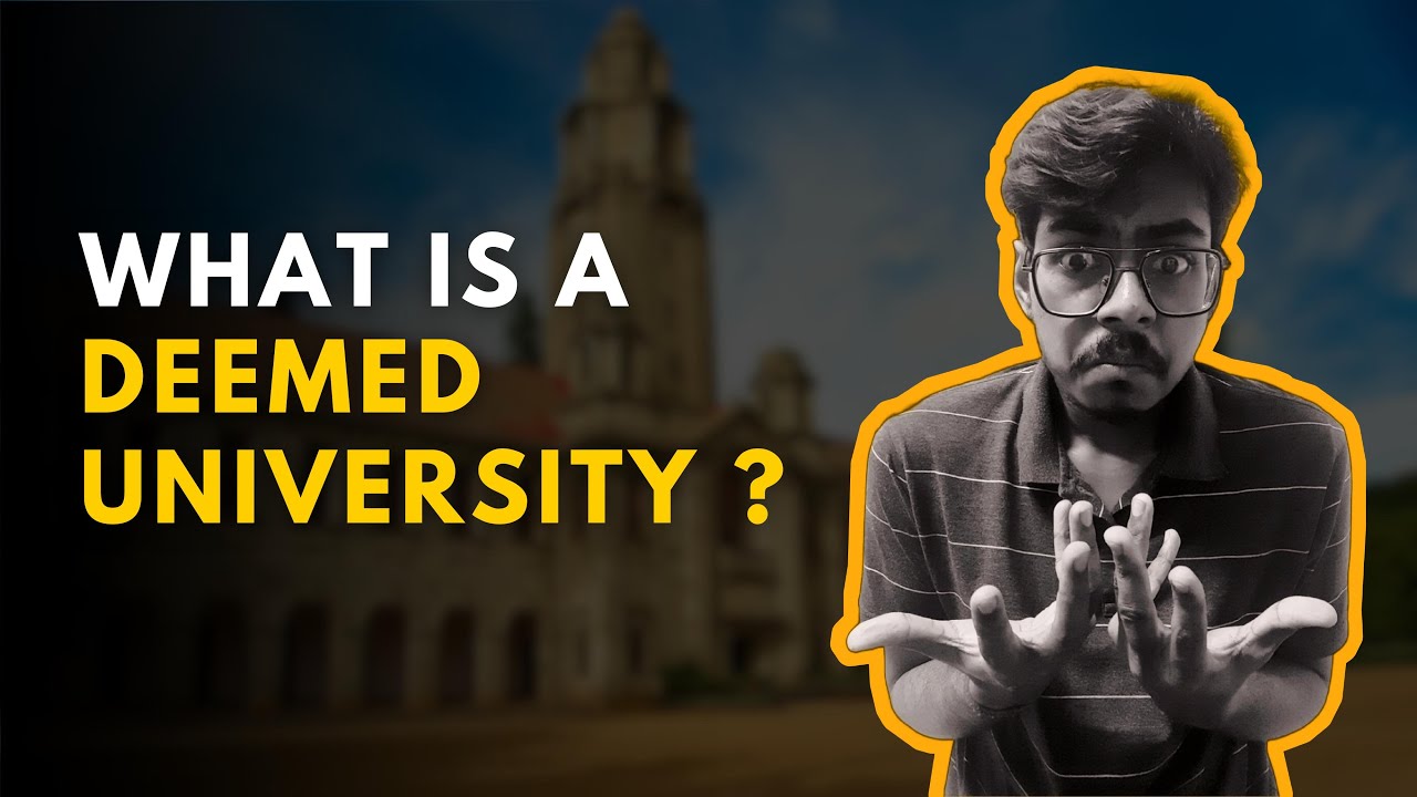 What is a Deemed University? - YouTube