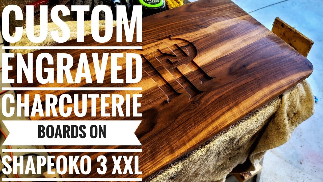 Carving Charcuterie Boards on my Shapeoko 3XXL - YouTube