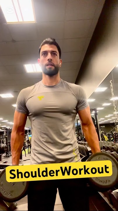 Bigger & Stronger Shoulders – Try This Intense Workout! #ShoulderWorkout #GymMotivation - YouTube