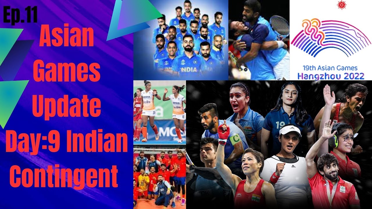 Asian Games 2023|| Day-:9 Updates(2nd Oct) Ep.11|| Indian Contingent ...