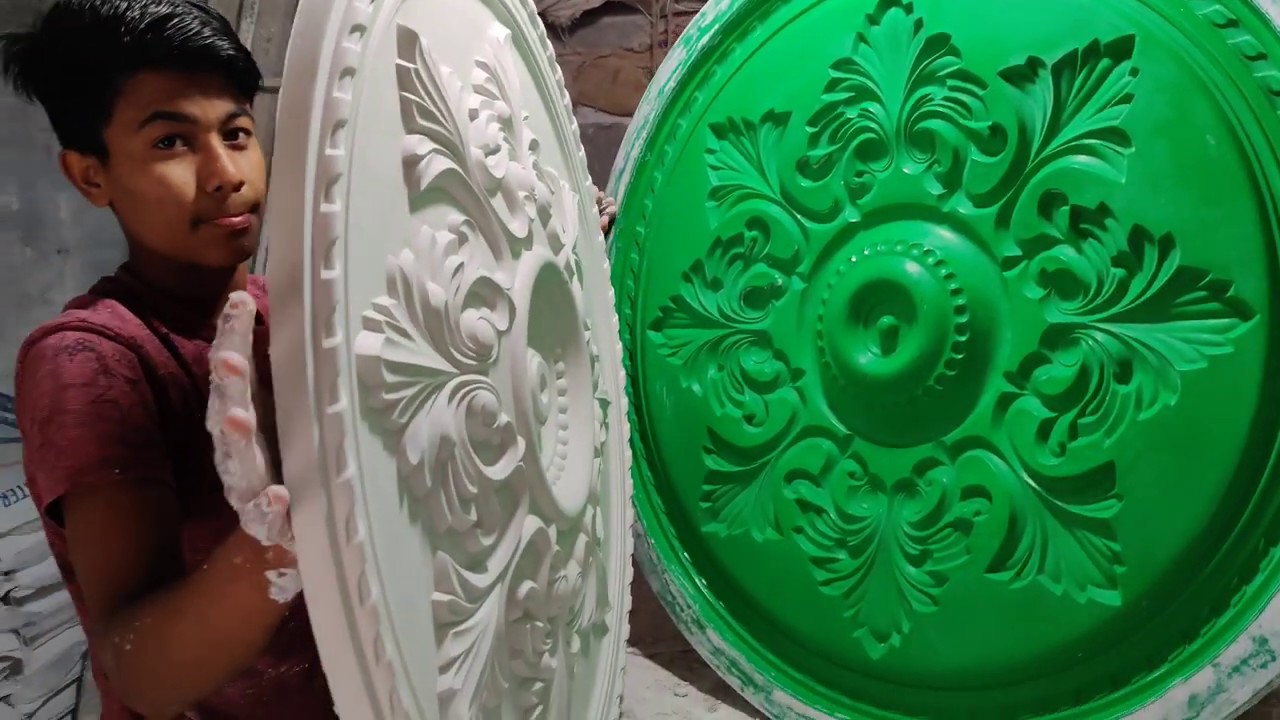 Pop Ceiling Tiles Making | See very nice work & to teach itself mold ...