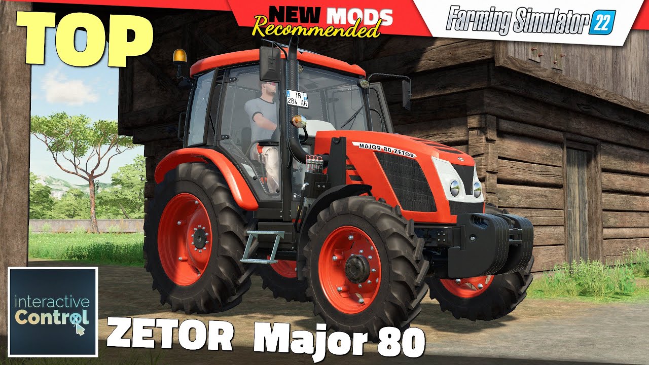 FS22 | ZETOR Major 80 - Farming Simulator 22 New Mods Review 2K60 - YouTube