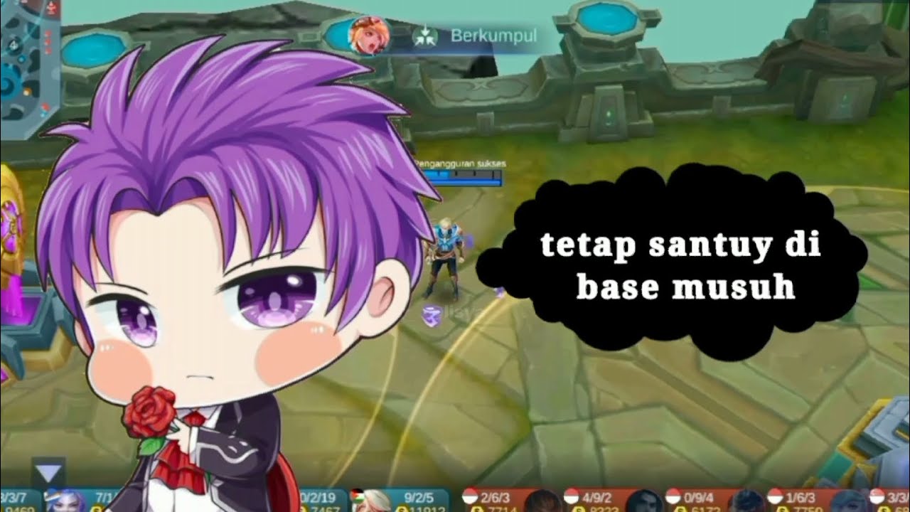 momen mlbb lucu, montage, keren anjas #mobilelegends #mlbb - YouTube