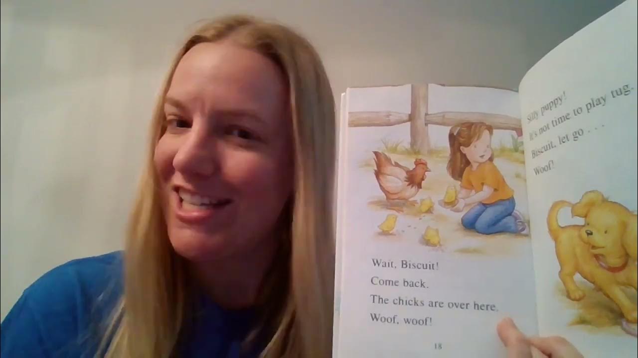 Biscuit and the Little Llamas: Reading with Auntie Rachel - YouTube