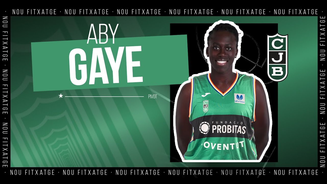 Aby Gaye: potència pel joc interior de la Penya - YouTube
