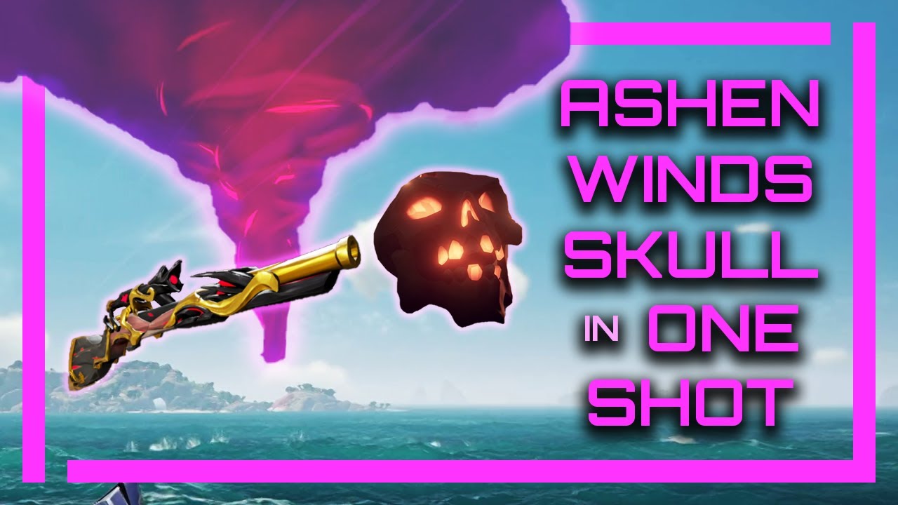 Ashen Winds Skull Stolen Solo in One Shot - Sea of Thieves - YouTube