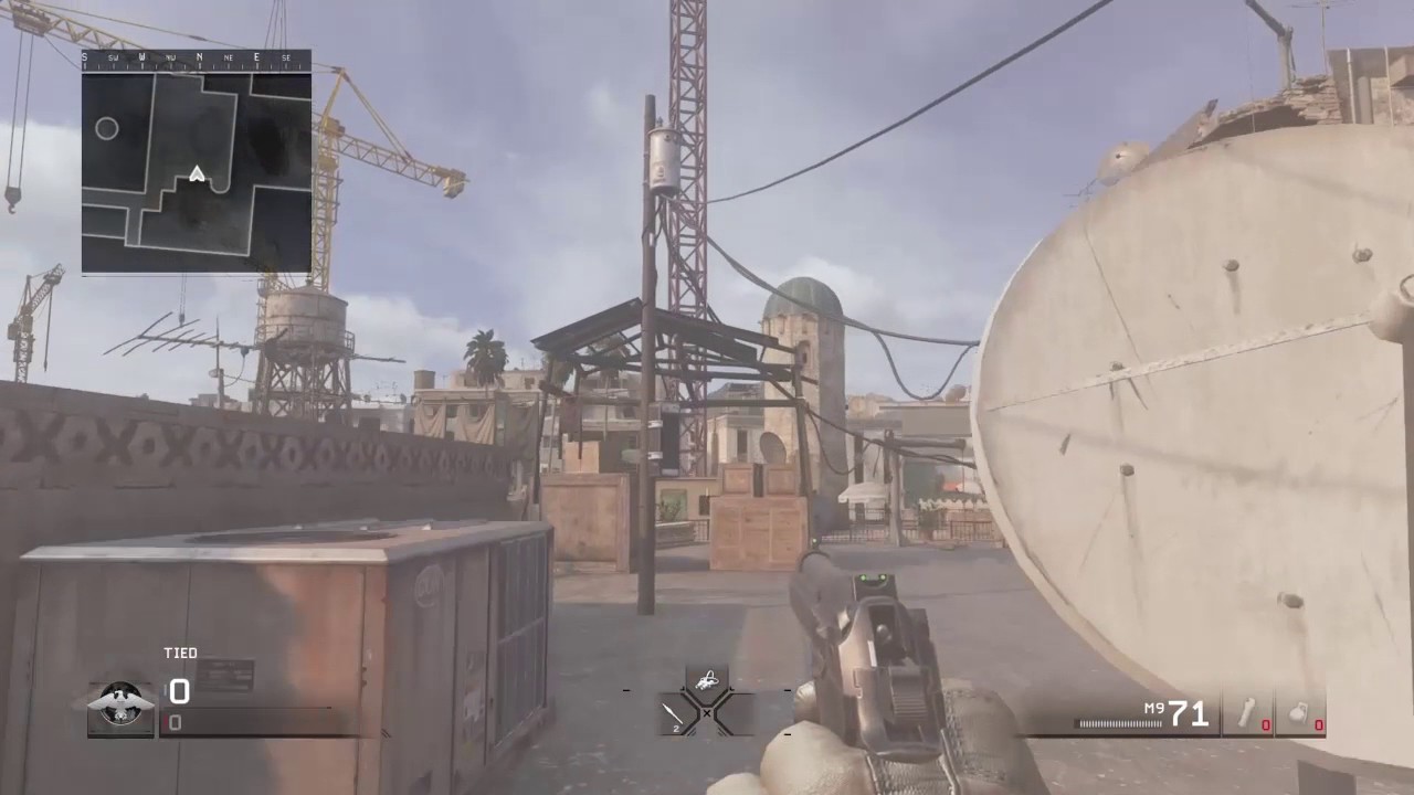 CoD Mwr glitch spot Showdown - YouTube