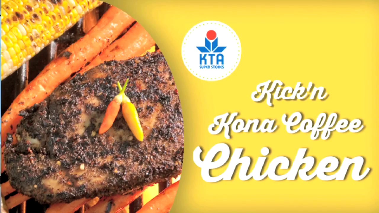 Kick'n Kona Coffee Chicken - YouTube