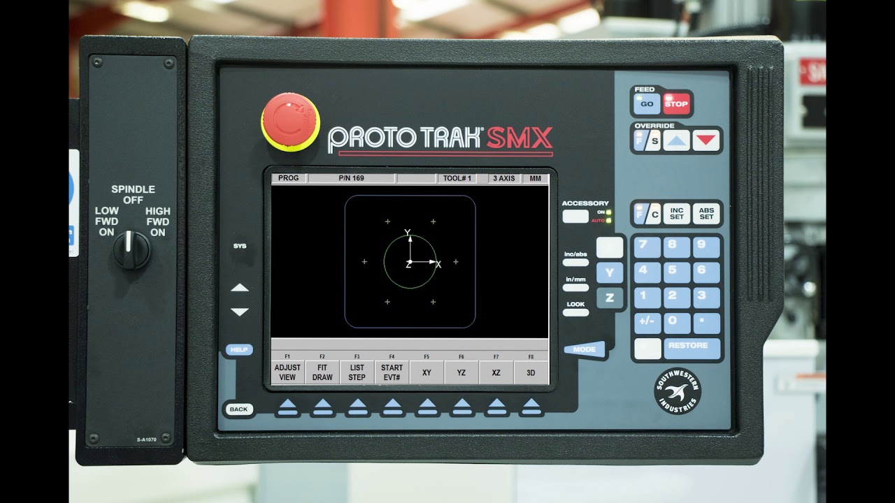 Verify on the ProtoTRAK SMX Mill - YouTube
