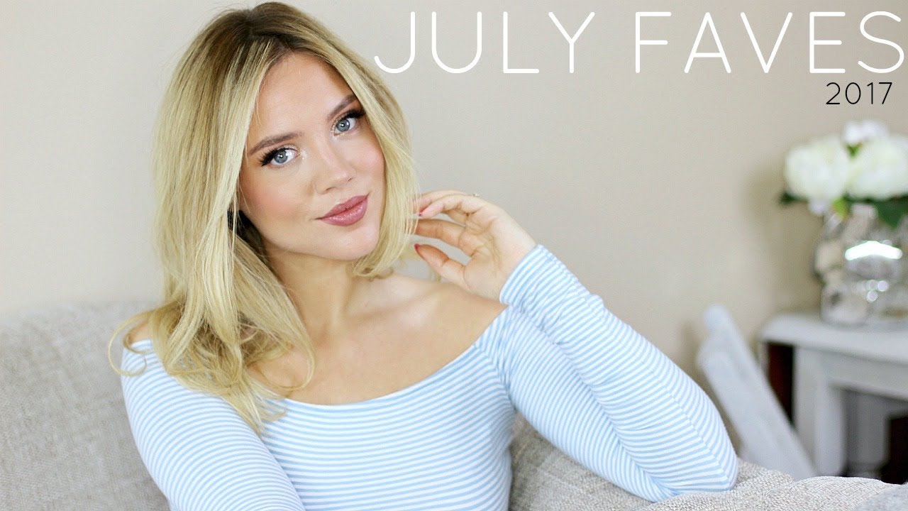 JULY FAVES 2017 | Elanna Pecherle - YouTube