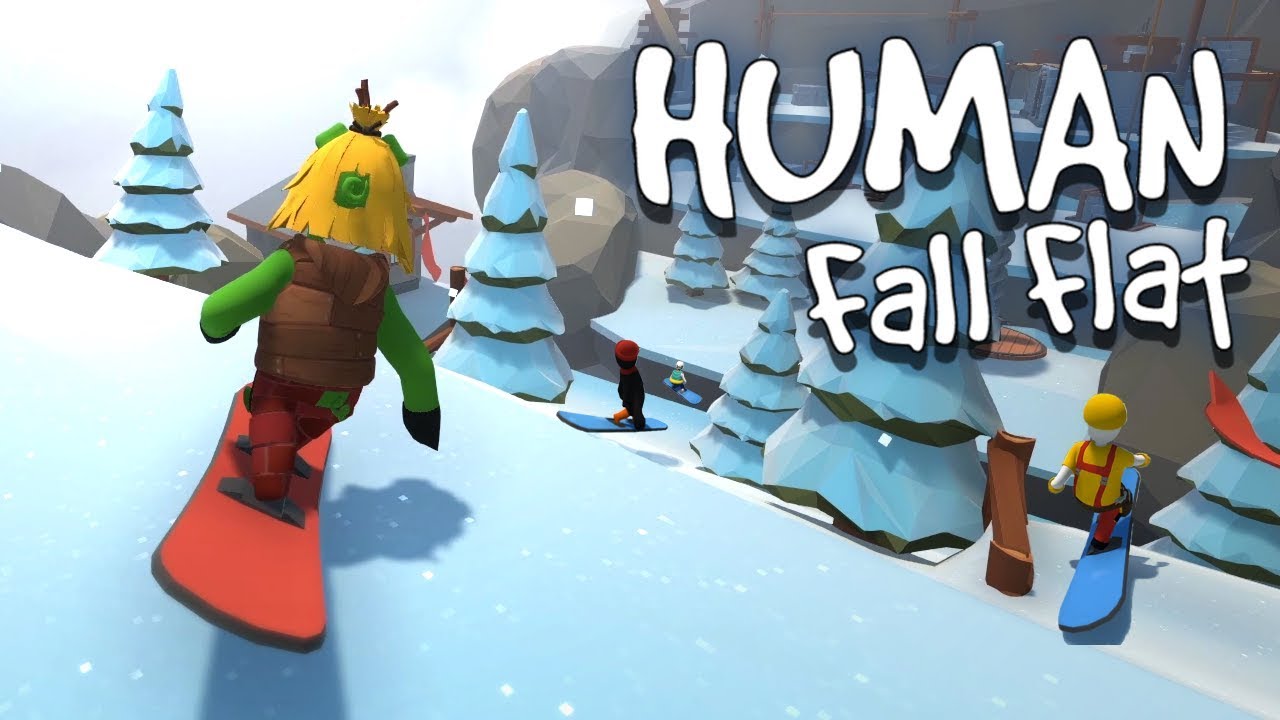 ICE TO MEET YOU! - Human Fall Flat (New Level Ice) - YouTube