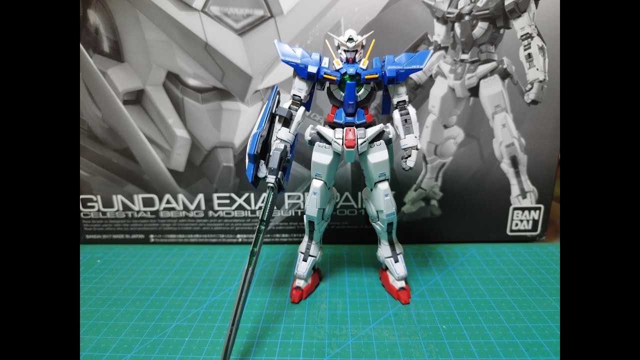 RG Gundam Exia Repair 2 | P Bandai | Build | - YouTube