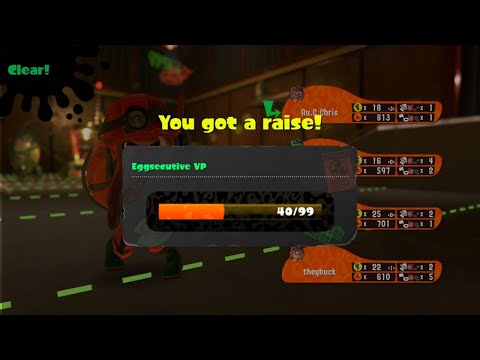 Splatoon 3 - Salmon Run - Reaching Eggsecutive VP (Fish Scale Odds Info)
