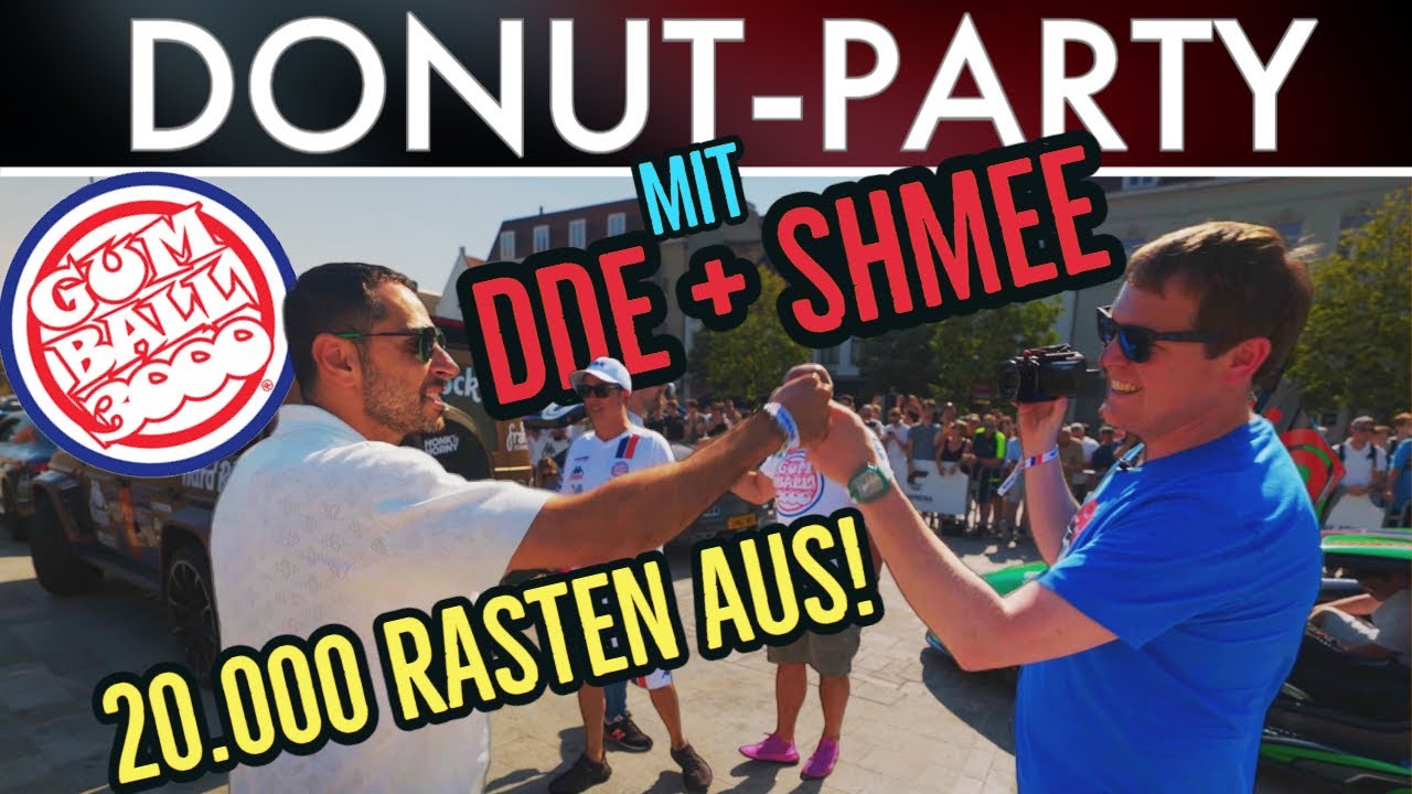 WIR RASTEN AUS! Gumball 3000! Eskalation mit SHMEE + DDE + YOUNG FILLY ...