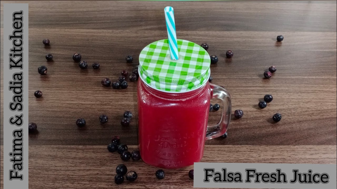 Falsa Fresh Juice Recipe by Fatima & Sadia Kitchen - YouTube