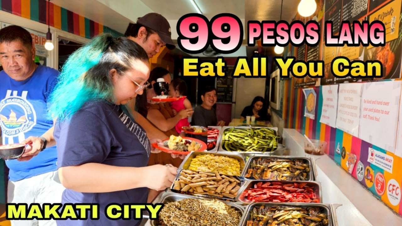 99 Pesos lang! ALL YOU CAN EAT! Plus Unlimited Coffee & Drinks sa ...