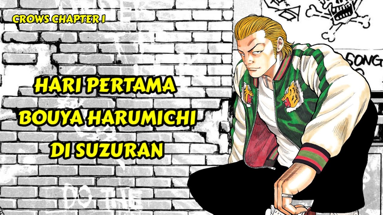 Hari pertama bouya harumichi di suzuran || Alur manga crows chapter 1 ...