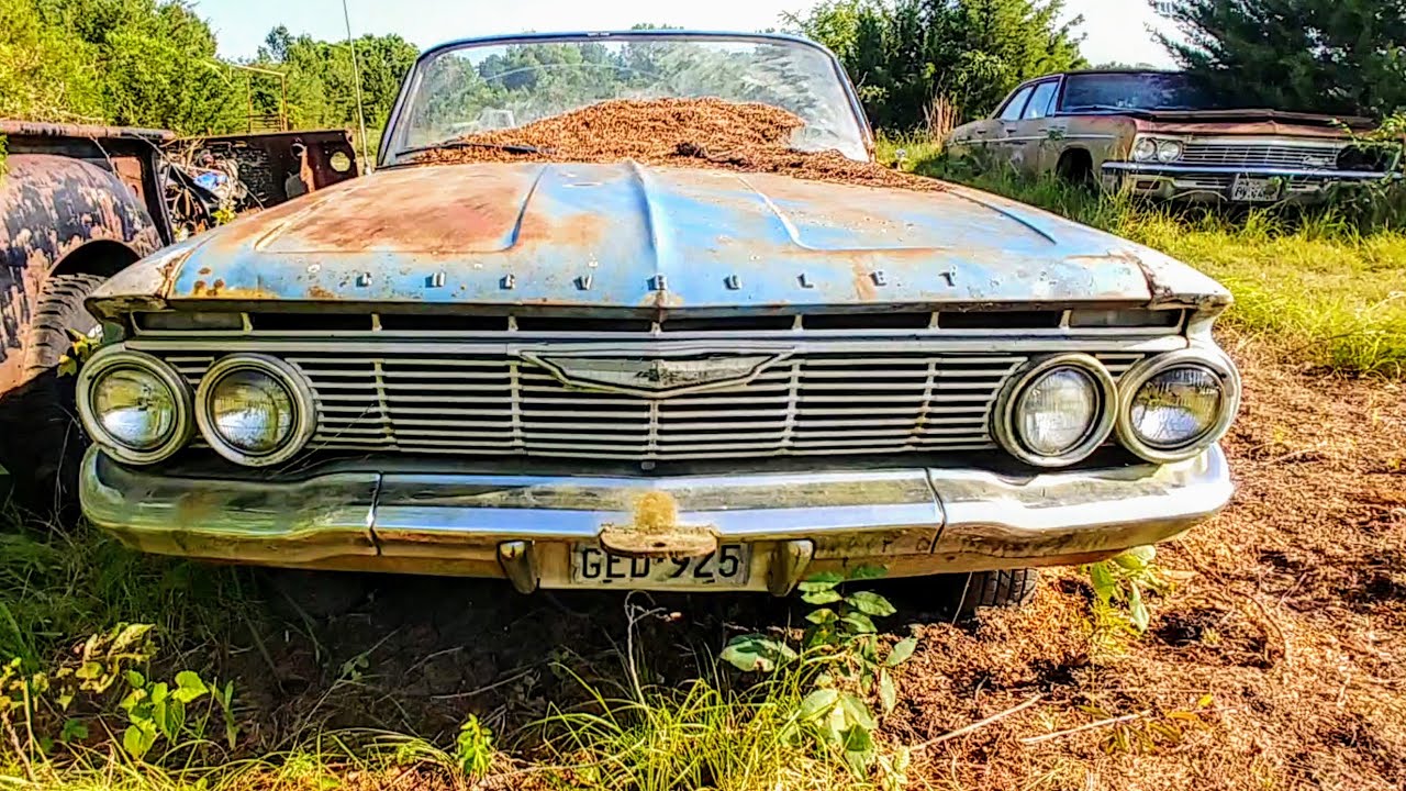 Classic Car Hoard Estate Sale - YouTube