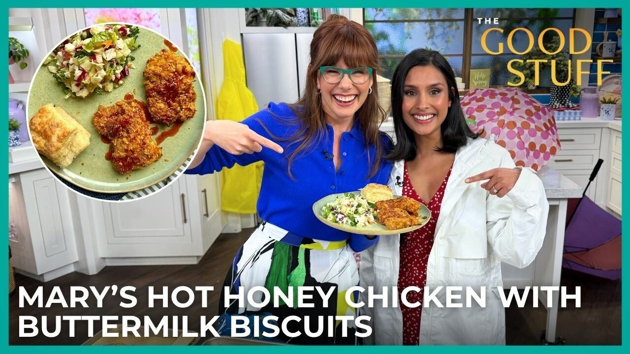 Mary Berg’s Oven Fried Hot Honey Chicken with Homemade Buttermilk ...
