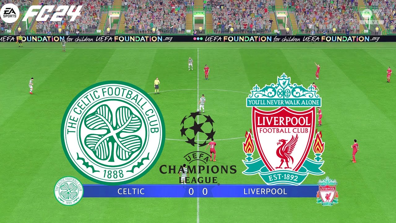 FC 24 | Celtic vs Liverpool - Champions League UEFA - PS5™ Full Match ...