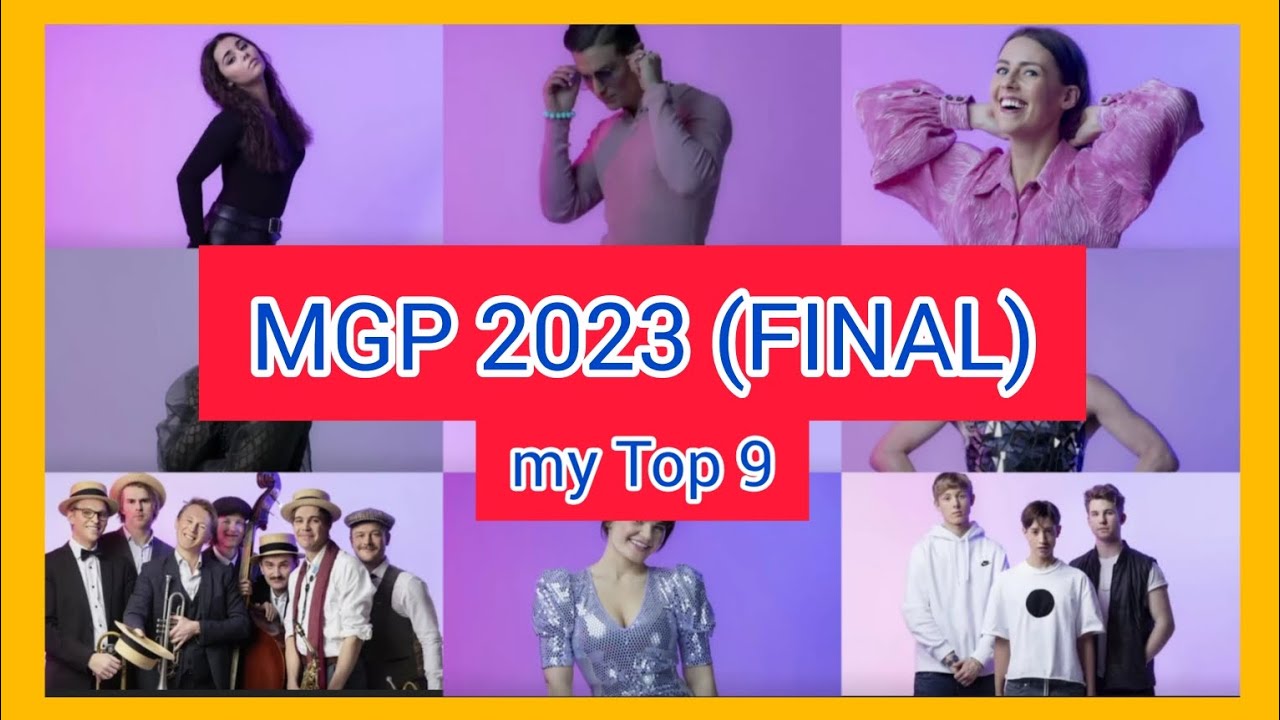 🇳🇴 MGP 2023 FINAL my Top 9 - YouTube